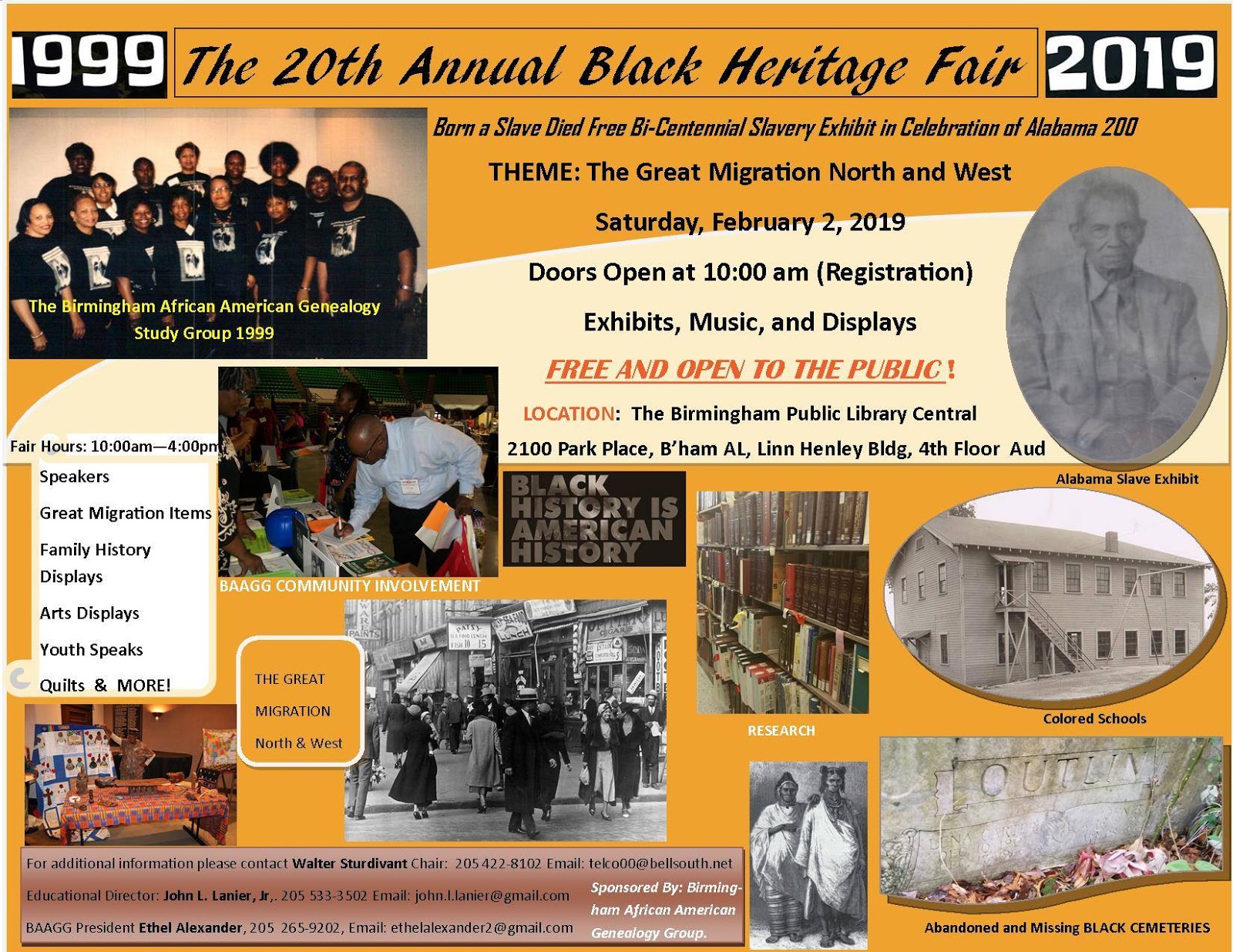 Black History Programs Focus on Black Migration