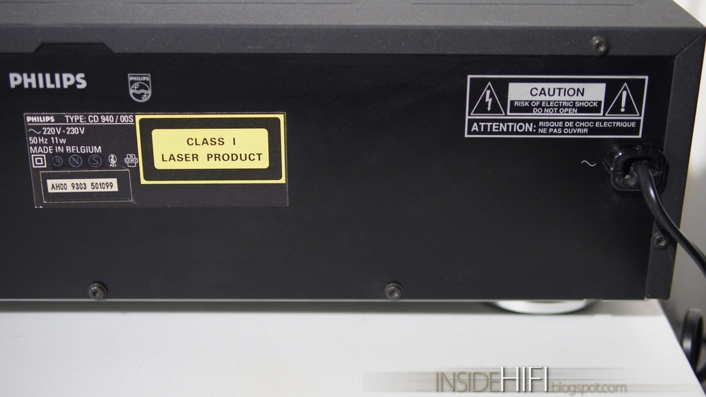 Inside Hi-Fi: Philips CD 940 (CD940/00S)