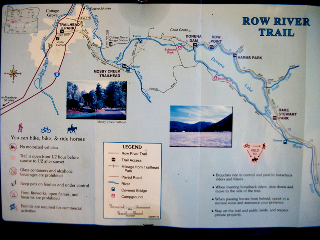 Chuck's Adventures: Biking Oregon's Row River Trail