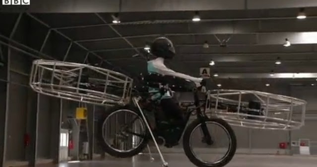 Maximizing Progress: Flycycle ~ Czech Flying Electric Bike on BBC..