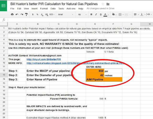 BillHustonBlog: New Tool for est. Potential Impact Radius (PIR)