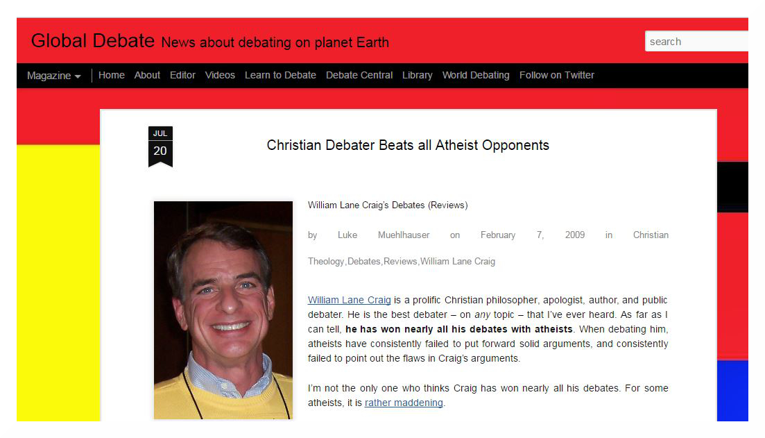 Video: The Best Debater in the World