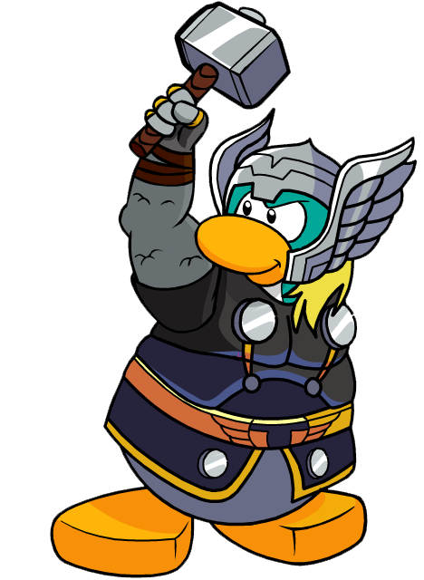 .: Club Penguin Marvel Superhero Takeover Characters