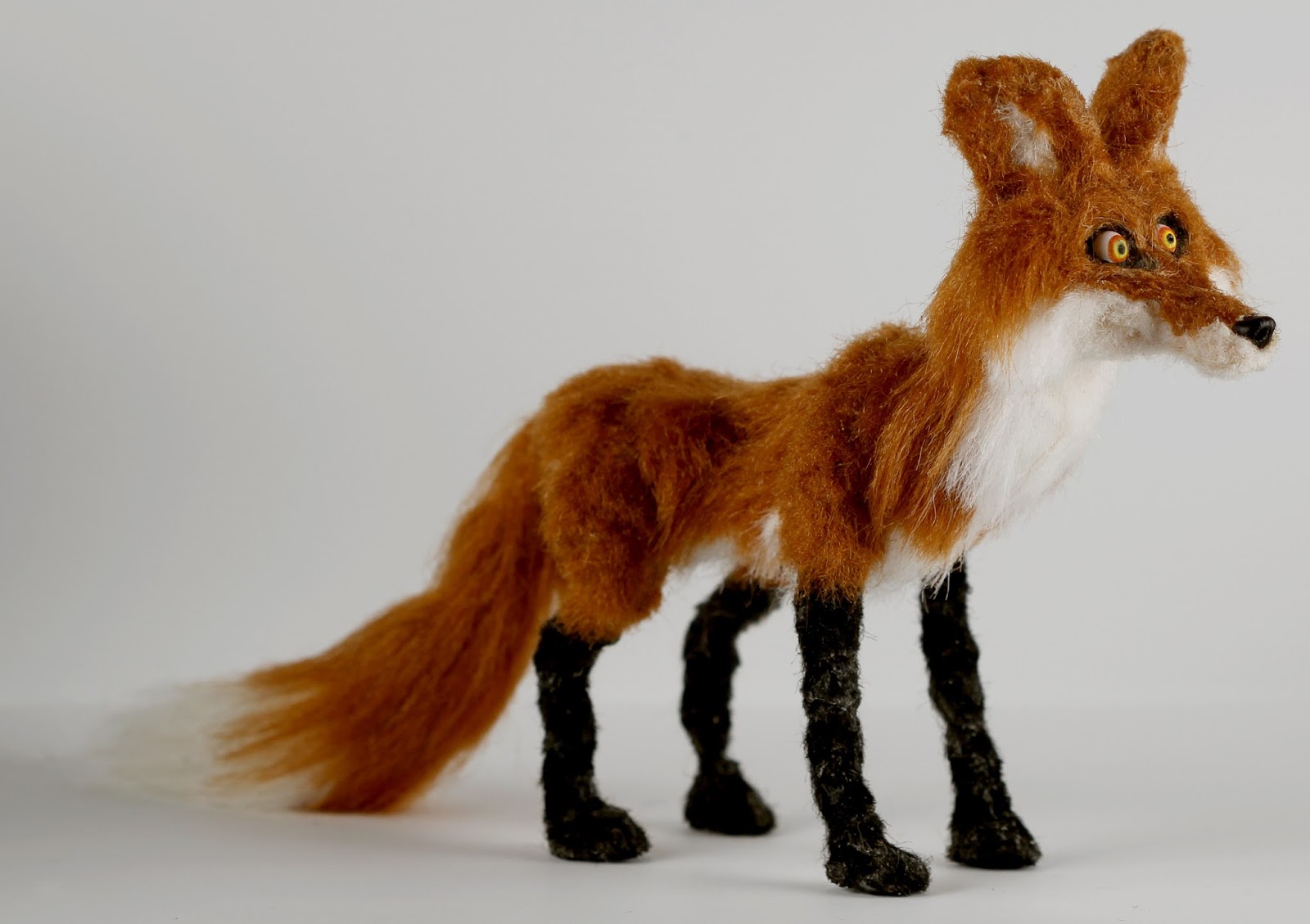 Sammy-Jo Tawn Stop Motion: Completed Red Fox Stop Motion Puppet