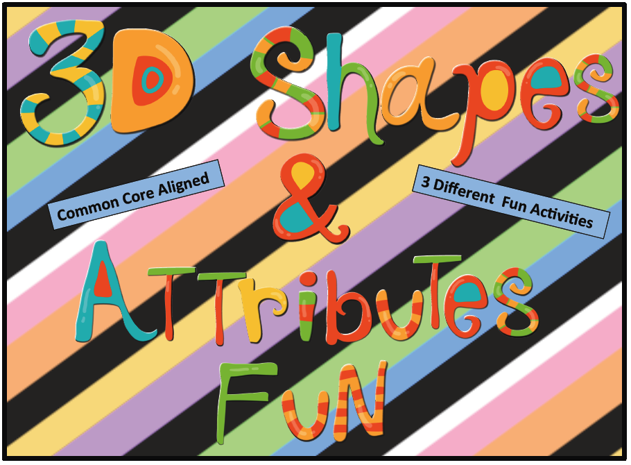 Fun and Easy First Grade Ideas!: 2D and 3D Shapes & A Freebie