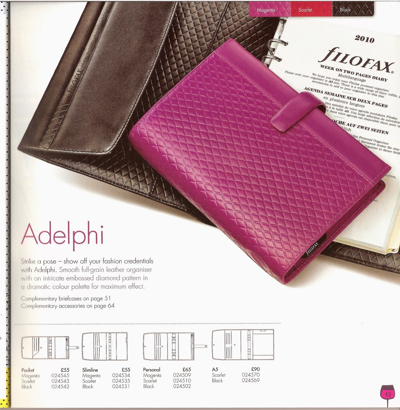 Philofaxy: Filofax UK 2010-11 Catalogue