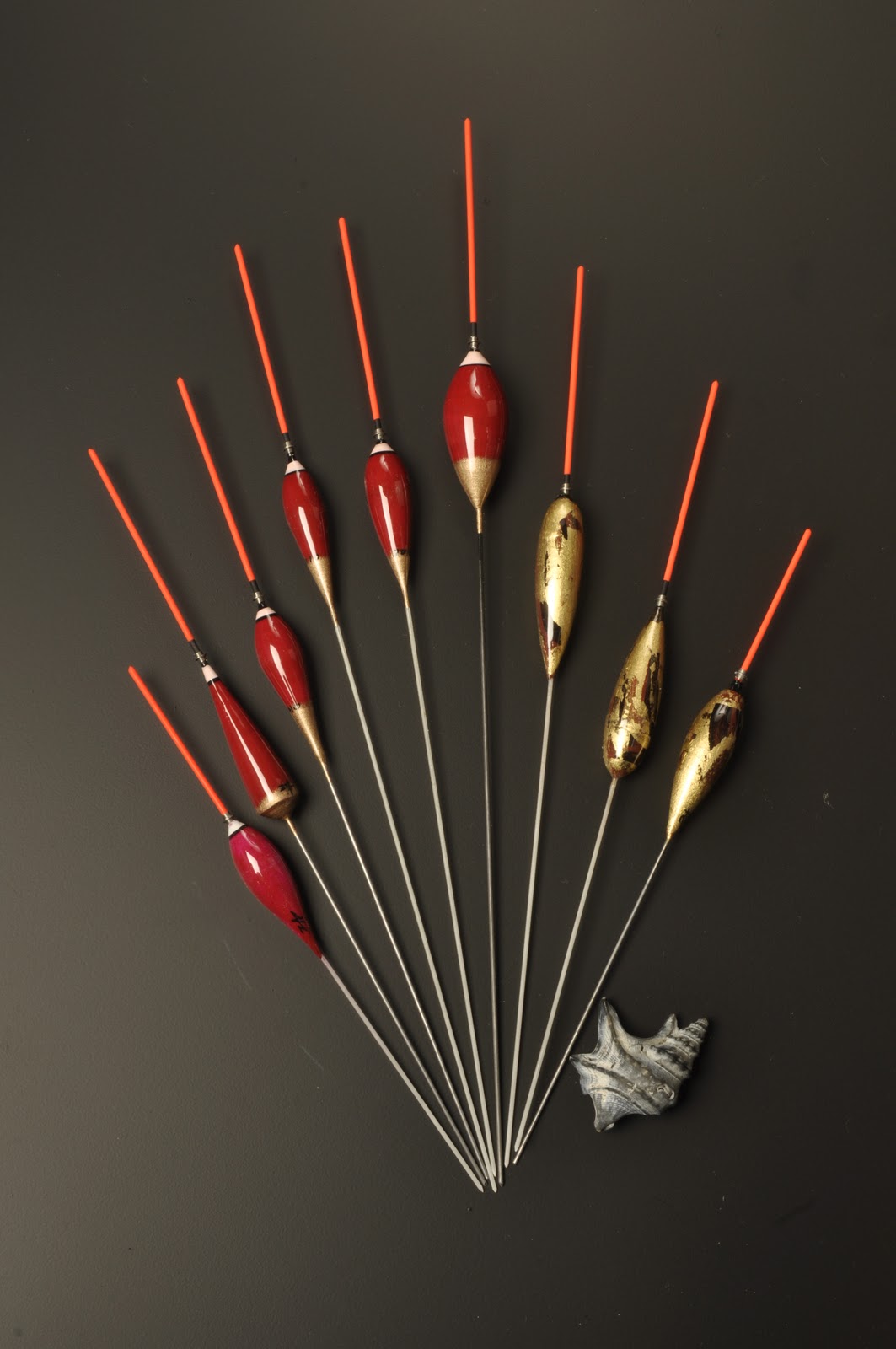 handmade floats and lures