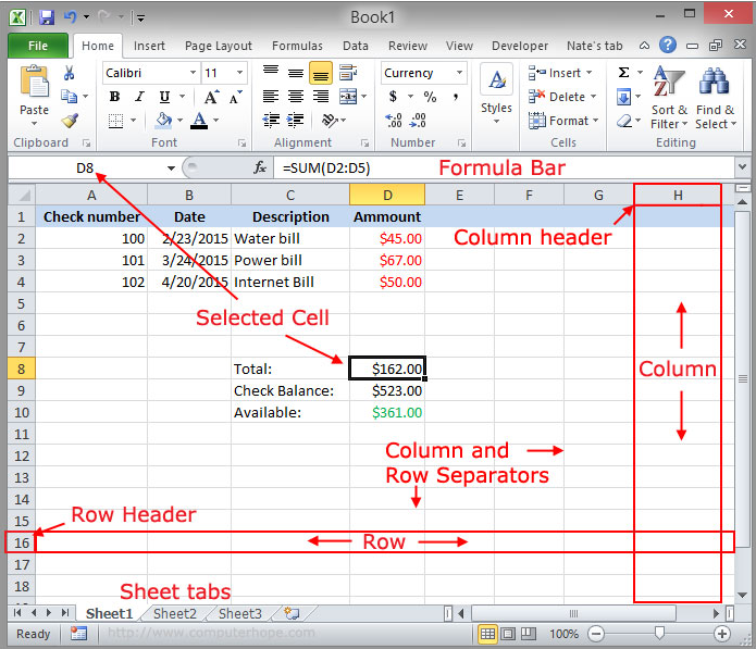 Blog de Tecnología e Informática: Spreadsheet Exercises