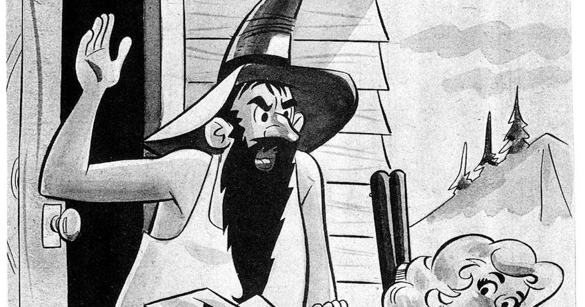 Hairy Green Eyeball 3: HANKY SPANKY — Vintage sexist spanking cartoons ...