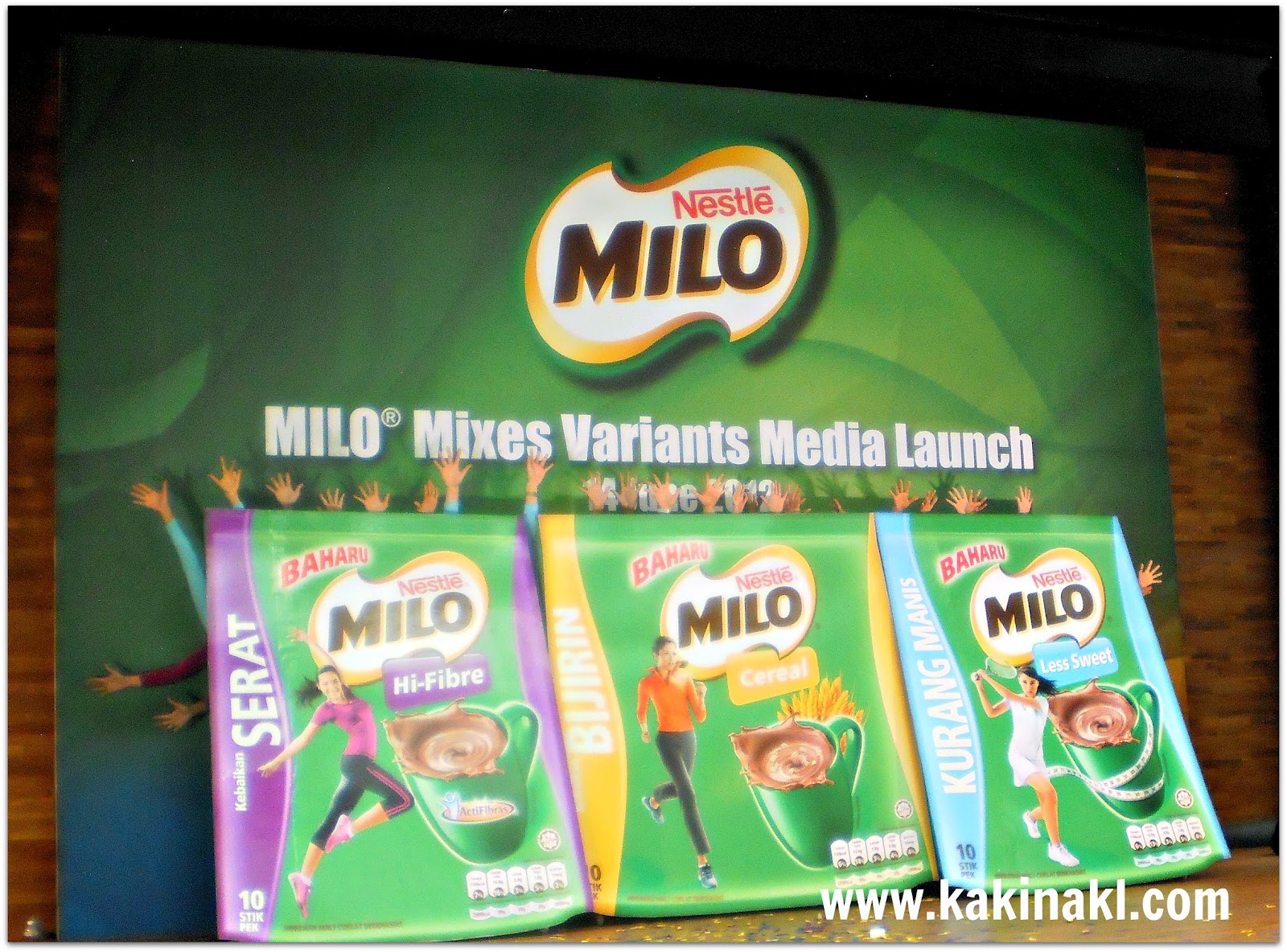 Tertunailah Hasrat Di Hati: Jom Minum Varian Campuran MILO Baharu