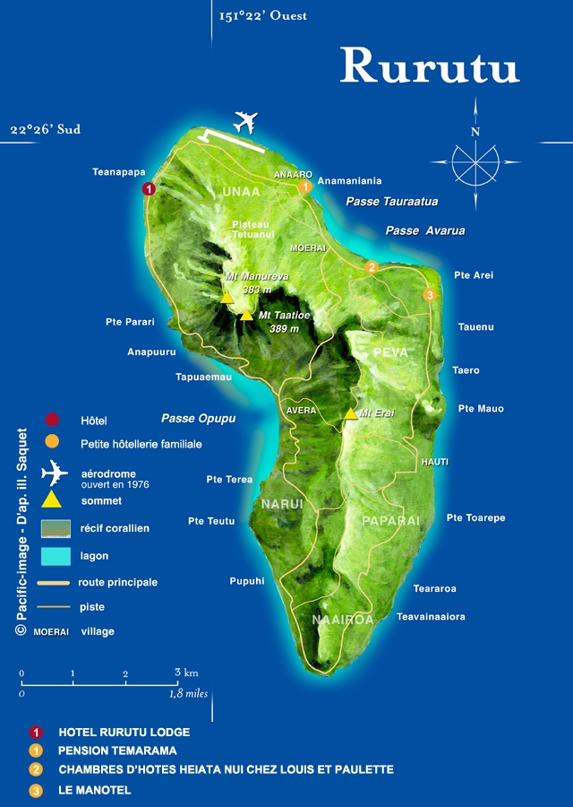 Islands of Oceania: Rurutu