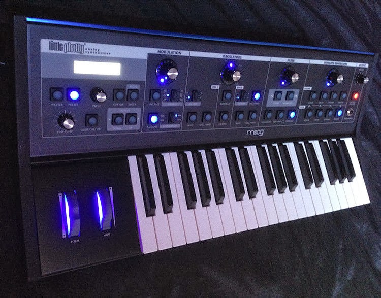 MATRIXSYNTH: Rare Limited Edition Moog Little Phatty Stage II Synth ...
