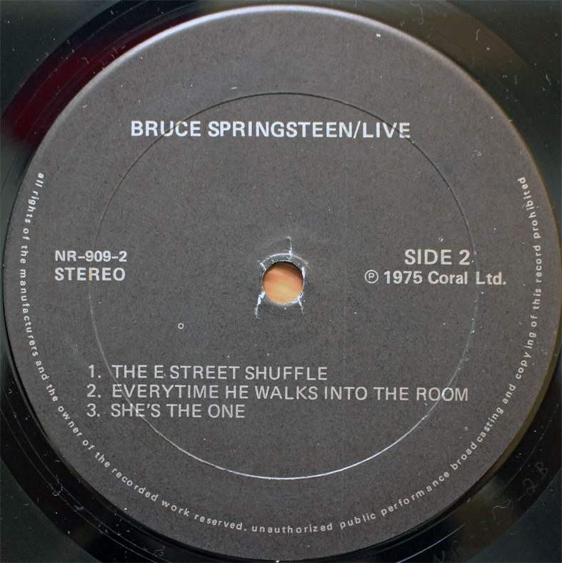 Vinyl Hunting & Collecting: a Bruce Springsteen record collector's log ...