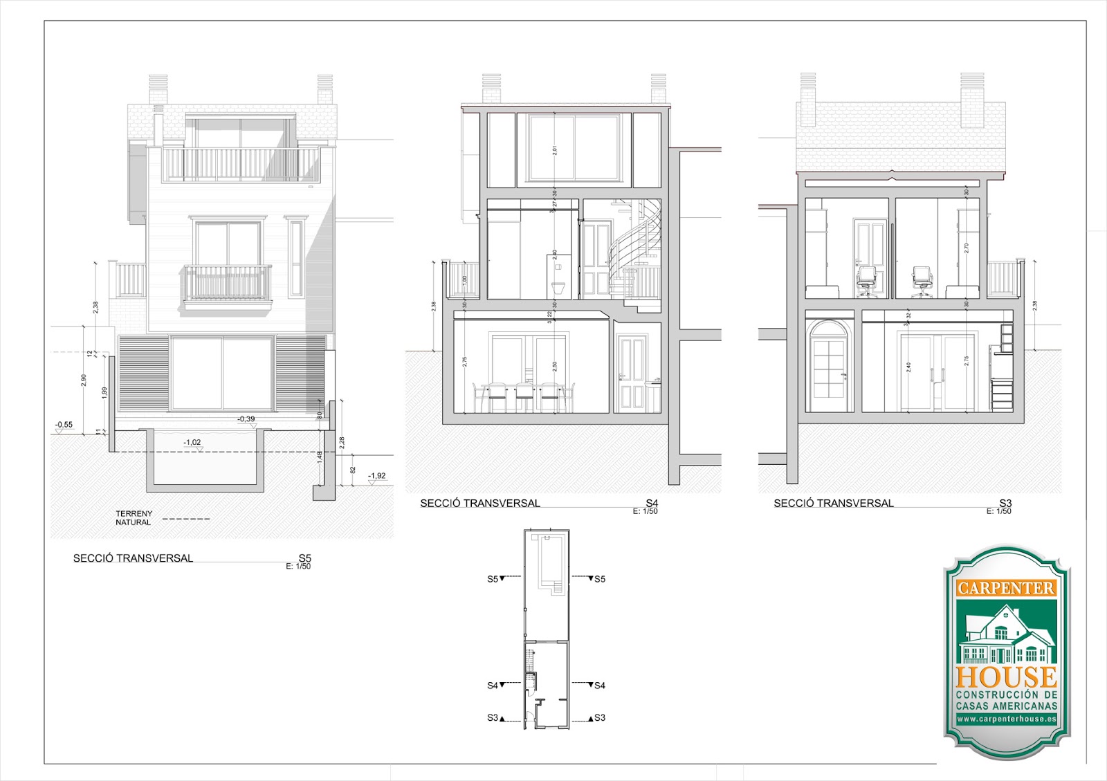 Carpenter House. Próximamente nueva construcción vivienda unifamiliar ...