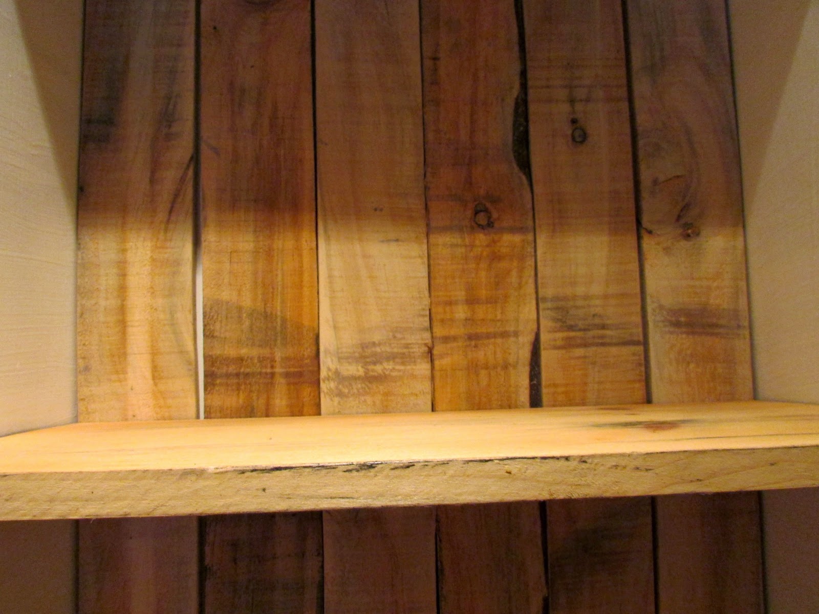 Pallet Wood in the Hallway | Rustic & Refined