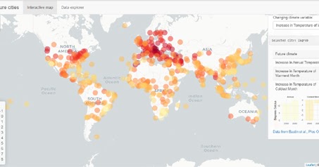 Maps Mania: Your 2050 Climate Twin