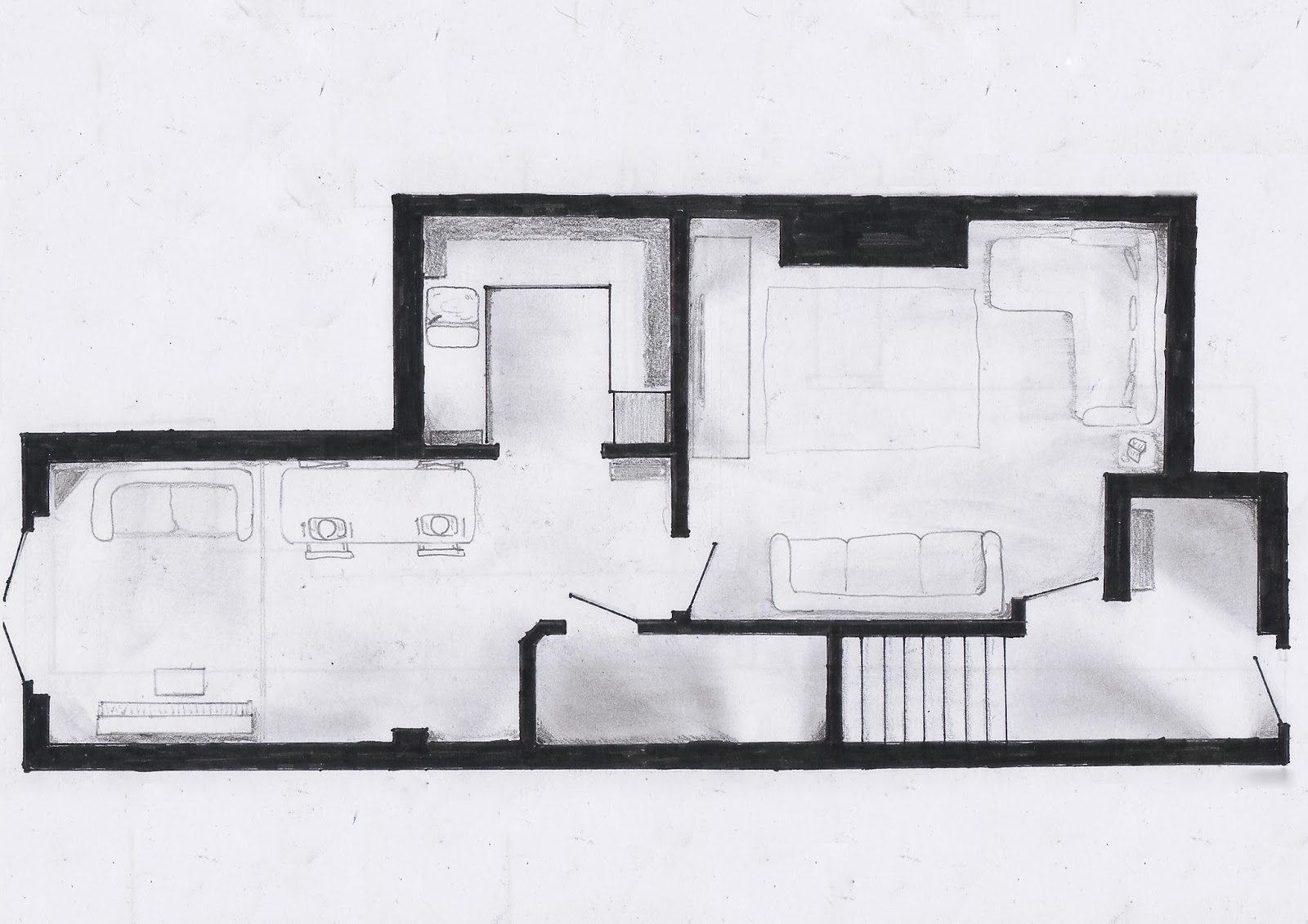 111-232-9403 Architecture Portfolio: 1-50 Scale Plan View of The Bottom ...