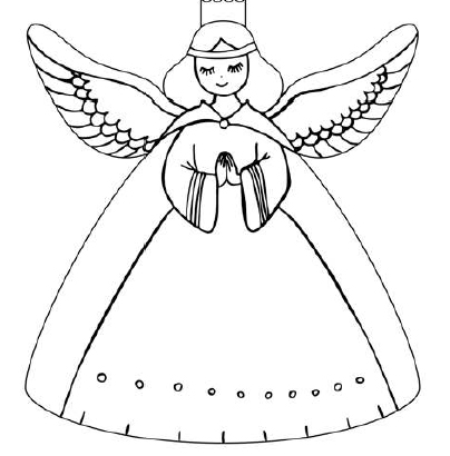 Hristos împărtăşit copiilor: Activitate practică: îngeraş