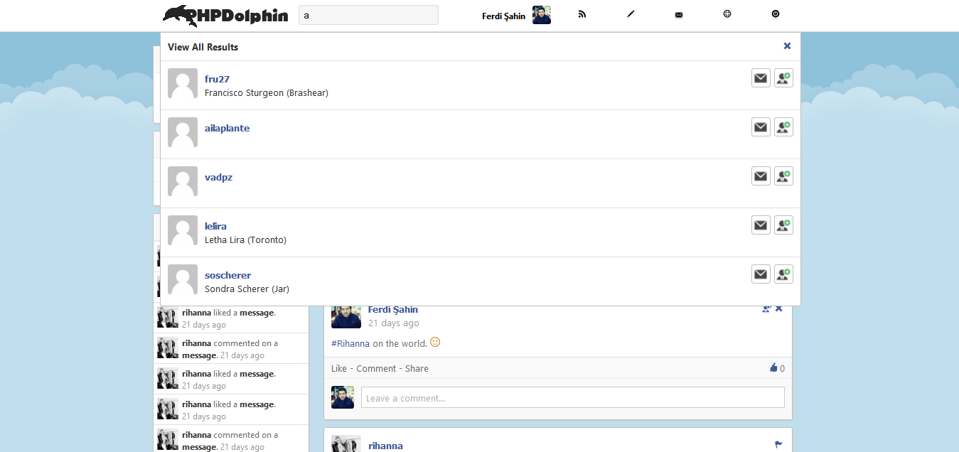 PHPDolphin Twitter Teması | PHP Scriptler, ASP Scriptler, Ücretsiz Scriptler, Scripti İndir ...