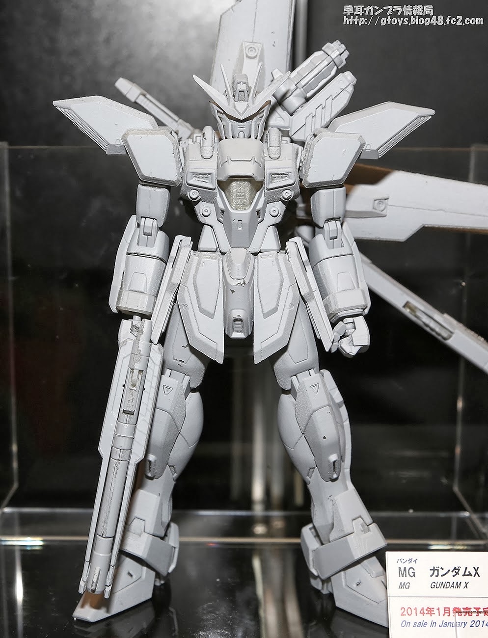 Soul of Otaku: 1/100 Scale Master Grade Gundam X at 53rd Japan Model ...