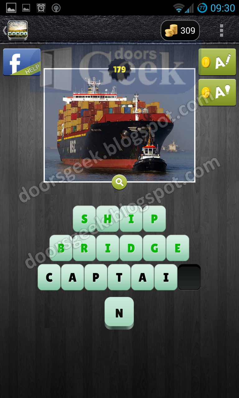 Words in a Pic - Level 179 ~ Doors Geek