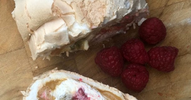 Lemon Curd, Passion Fruit And Raspberry Roulade