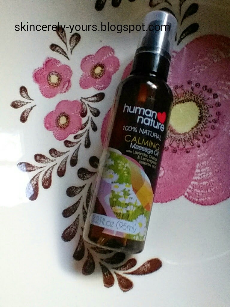 Skincerely Yours Human Heart Nature Calming Massage Oil