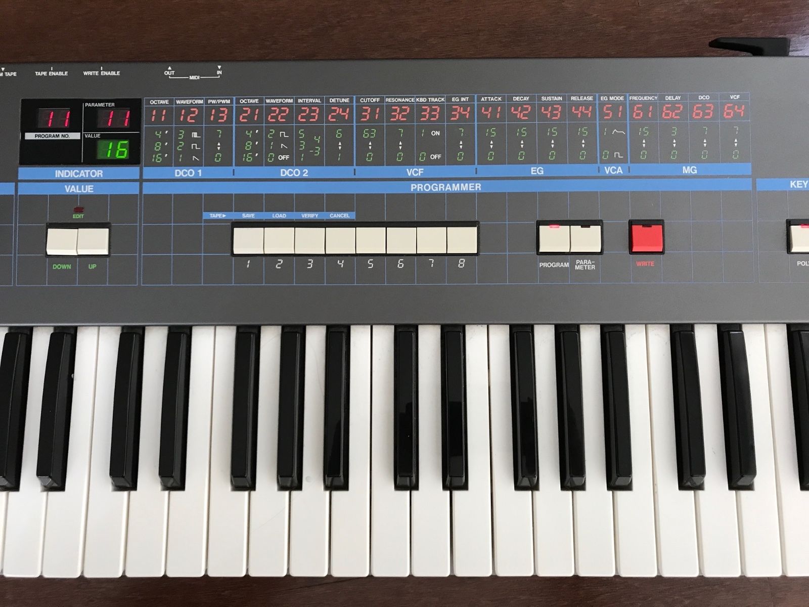 MATRIXSYNTH: Korg Poly-61M Analog Synthesizer