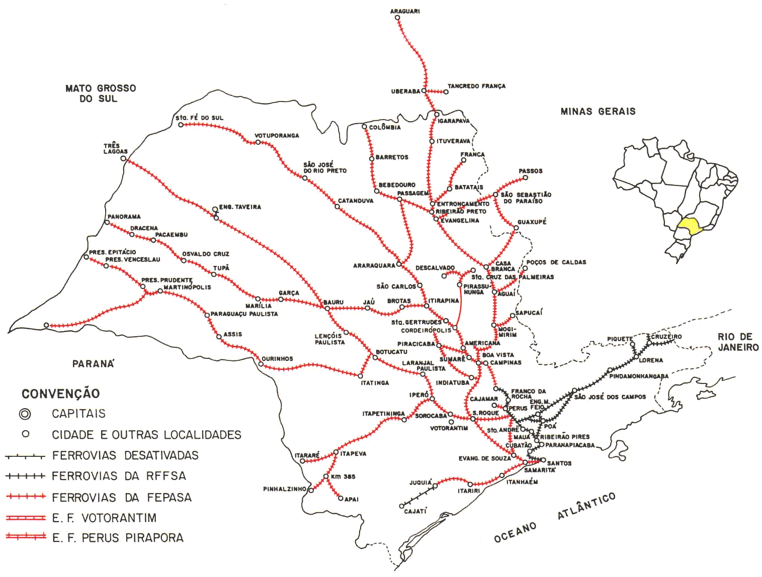 TRENS BRASIL BRAZIL ( TRAIN ): MAPAS DE FERROVIAS BRASILEIRAS DE TODOS ...