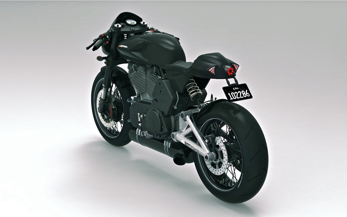 Bott Design Cafe Racer concept - Inazuma café racer