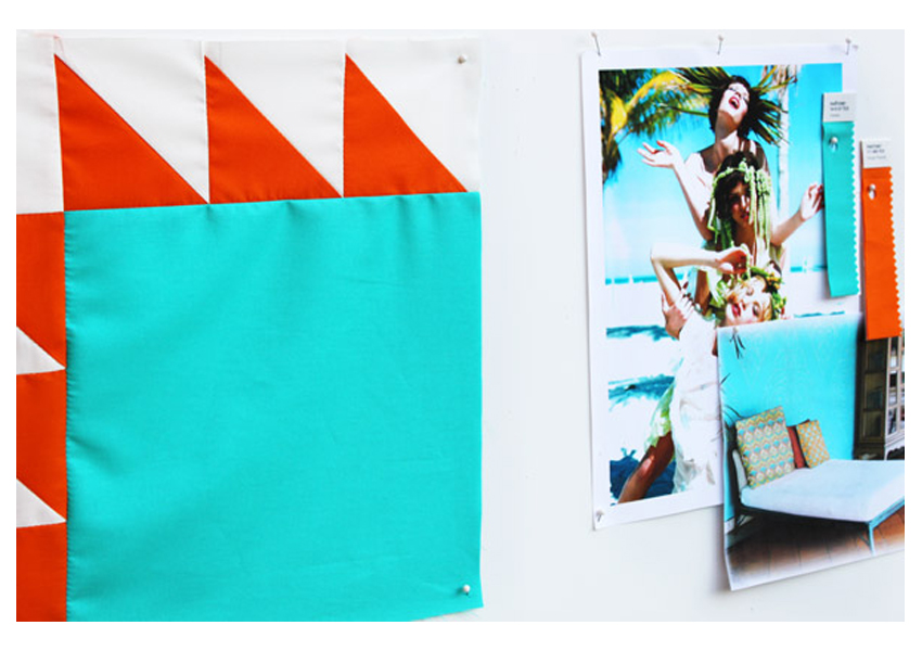 Pat Bravo Design : 1 block. 3 looks.