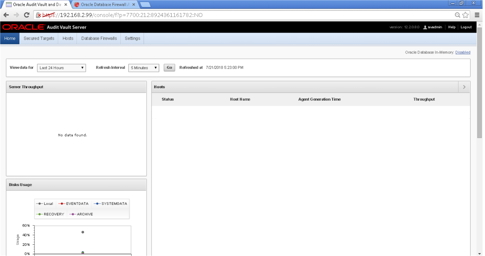 DBA FIELD: Oracle Audit Vault Installation on VMware