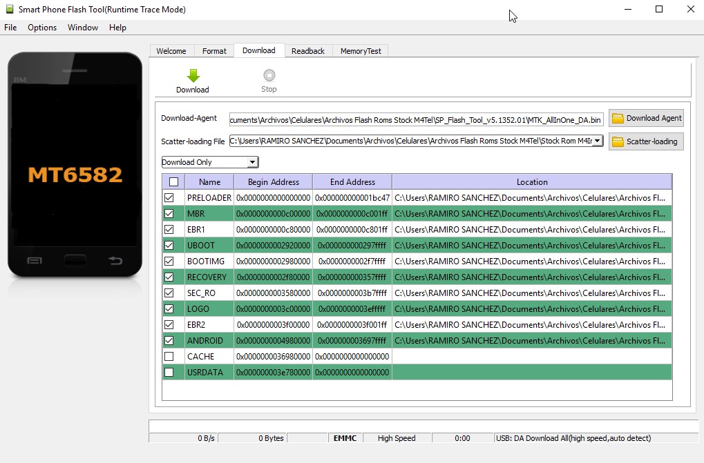 Descargar SP Flash Tool todas las versiones