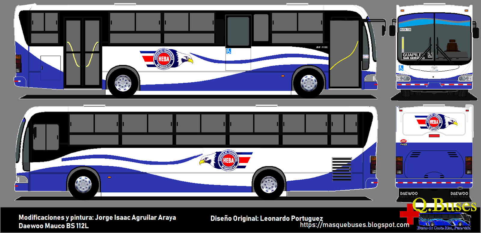 Más que buses: Diseño de buses