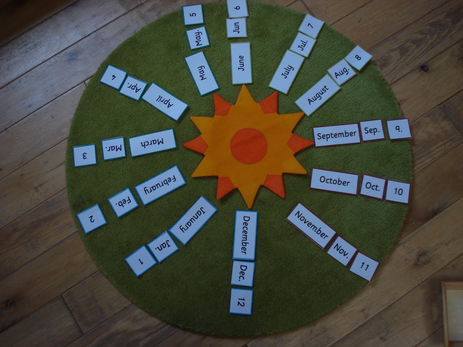 THE LEARNING ARK - Elementary Montessori : Months of The Year