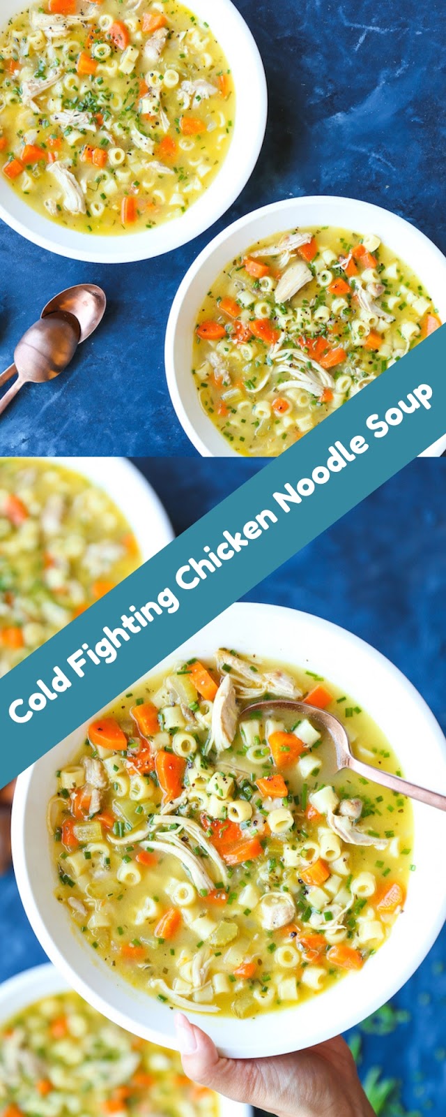 Cold Fighting Chicken Noodle Soup | Mariana Kitchen