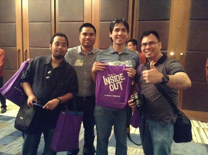 Proud 2 be Geek: Disney-Pixar's "Inside Out" directors comes to Manila! :D