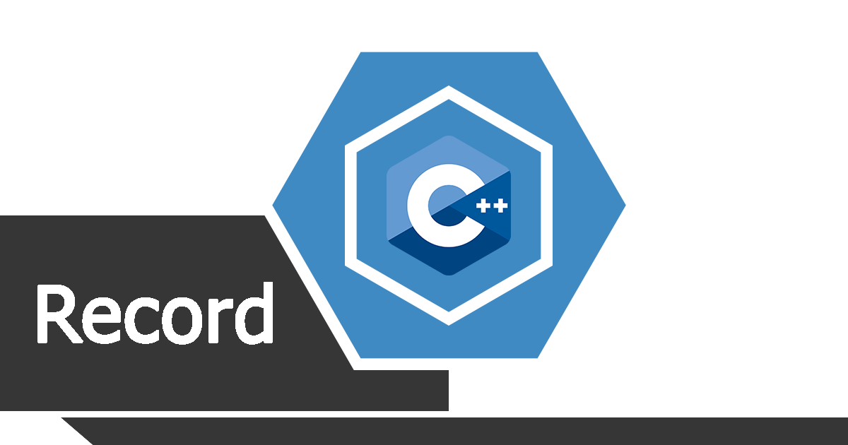 Mengenal Record dalam bahasa C - Sintak Creative