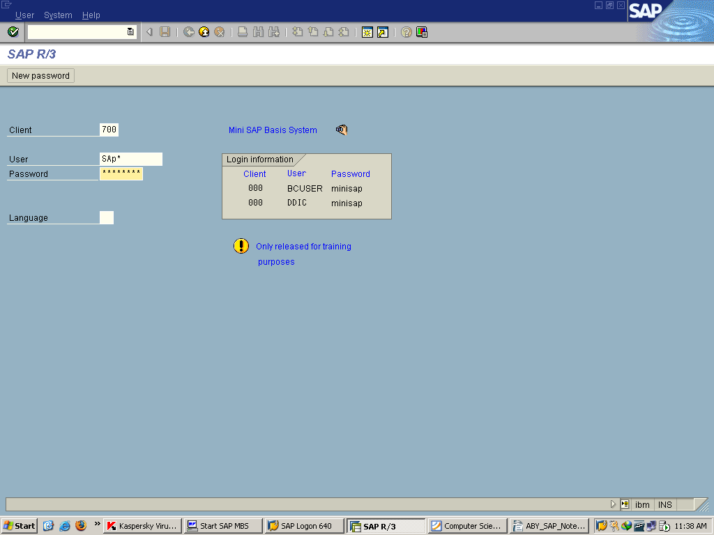 Sap Basis And Security