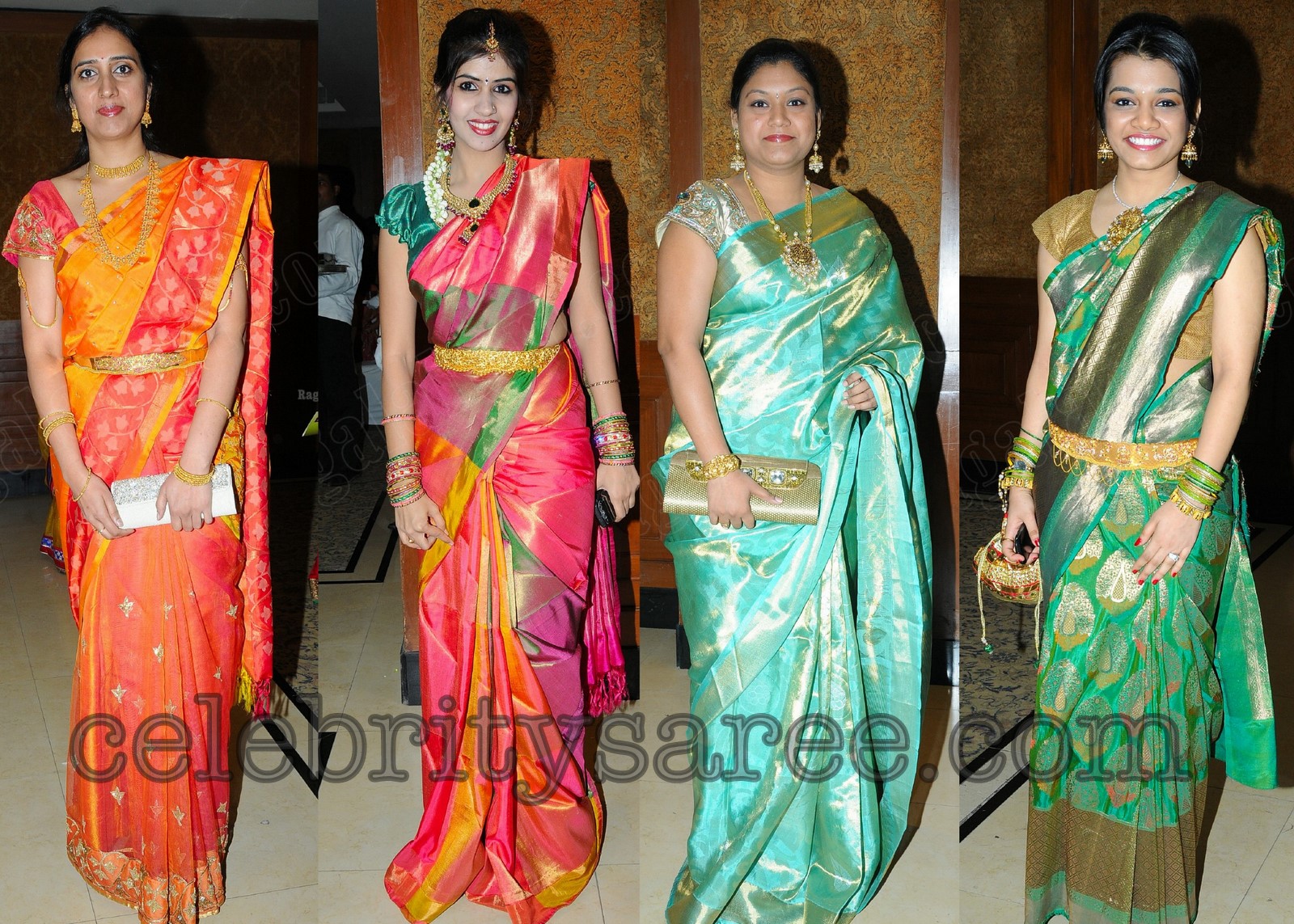 Uppada Silk Sarees with Designer Blouses - Saree Blouse Patterns