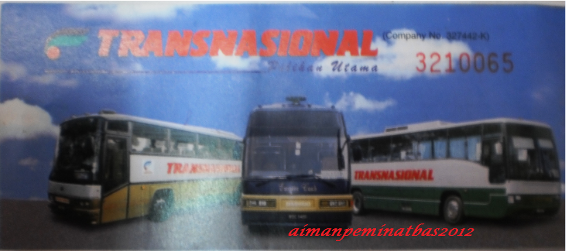 PeMiNaT BaS AimAn....(UBT Group): KOLEKSI TIKET: TRANSNASIONAL/MARA HOLDING