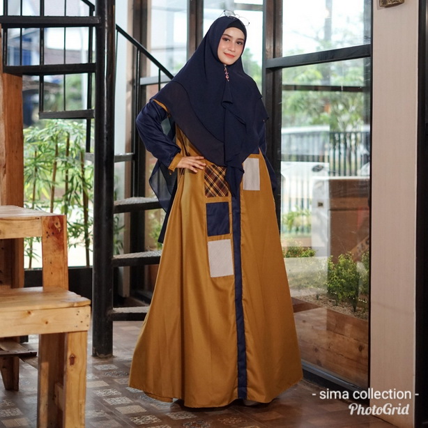 Busanaqu Zazashi: Gamis KAMONA Original by SIMA