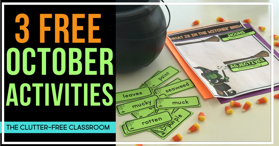 FREE HALLOWEEN ACTIVITIES For MATH READING And WRITING Clutter Free Classroom free-halloween-activities-for-math-reading-and-writing-clutter-free-classroom
