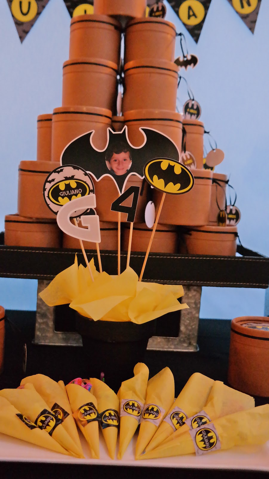 Cumples Tematicos: Cumple de Batman para los 4 años de Giuliano