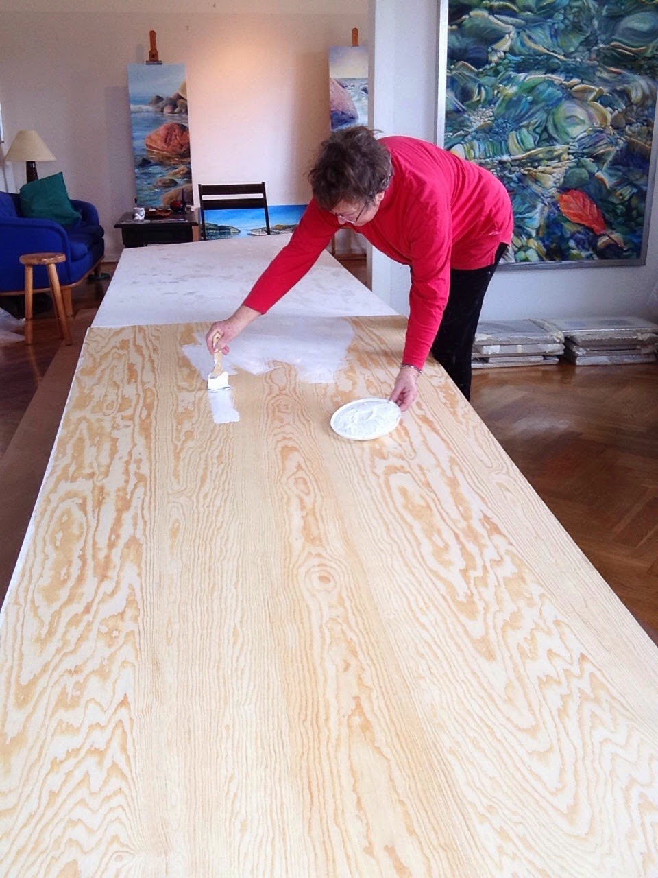 Artist Elizabeth Tyler: Breaking waves