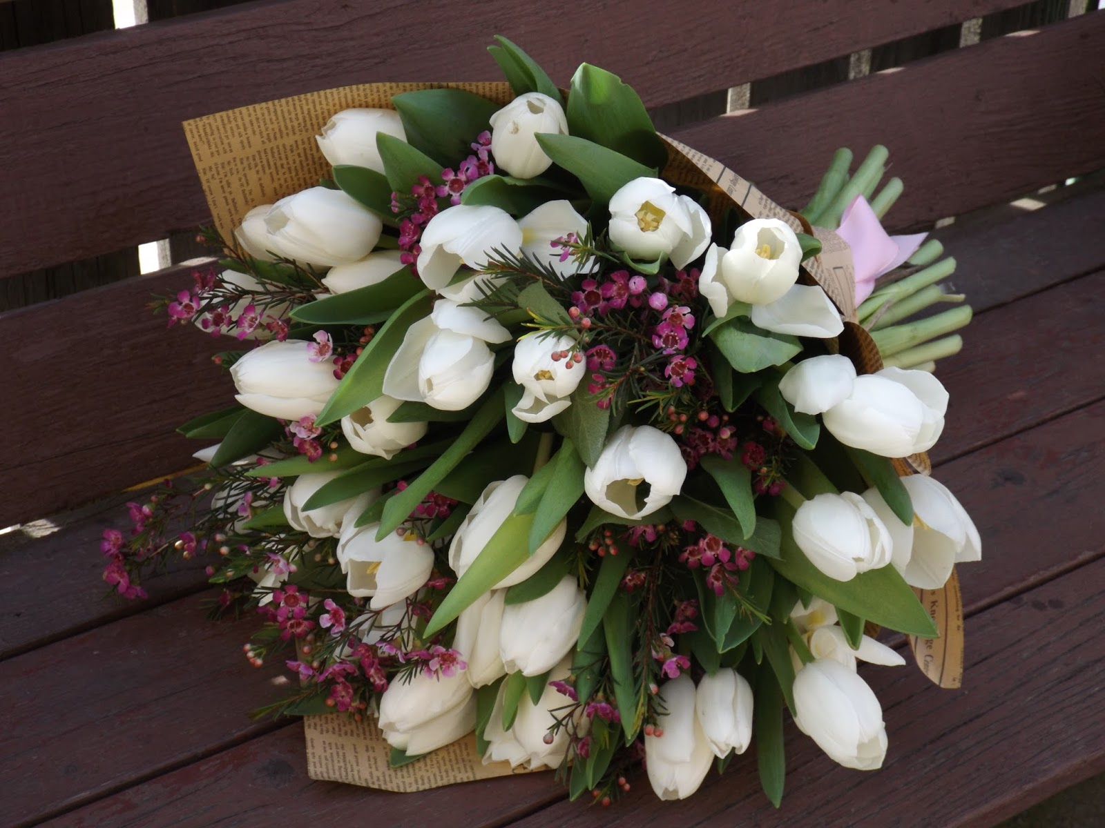 Flowers of Soul: Buchete deosebite, in culori pastelate si flori delicate