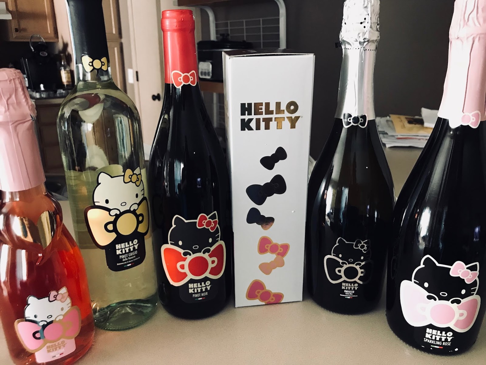 Hello Kitty Makes Wine, and latest in Cruzan Rum and Pereg