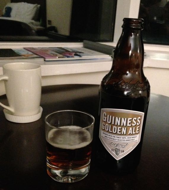 FOODSTUFF FINDS: New Guinness Golden Ale (Sainsbury's) [By @SpectreUK]