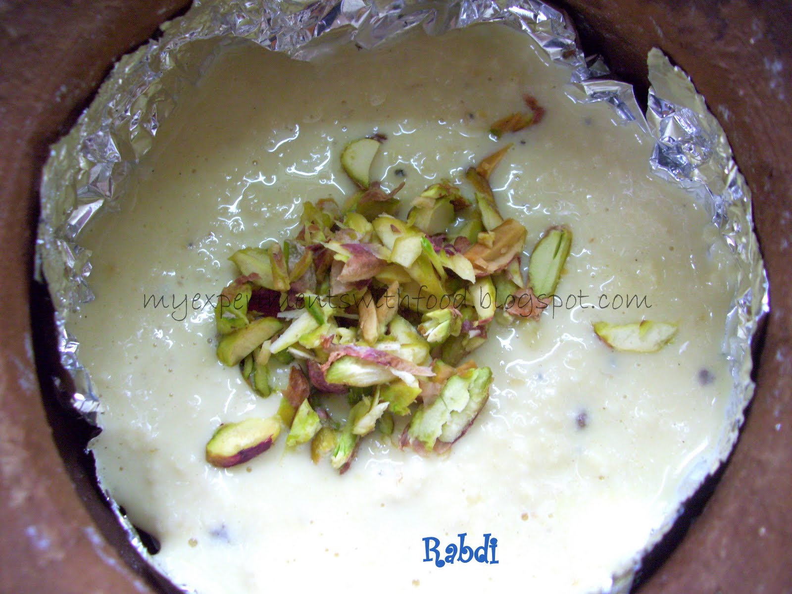 My Experiments With Food: Rabdi / Thick sweet Milk Cream