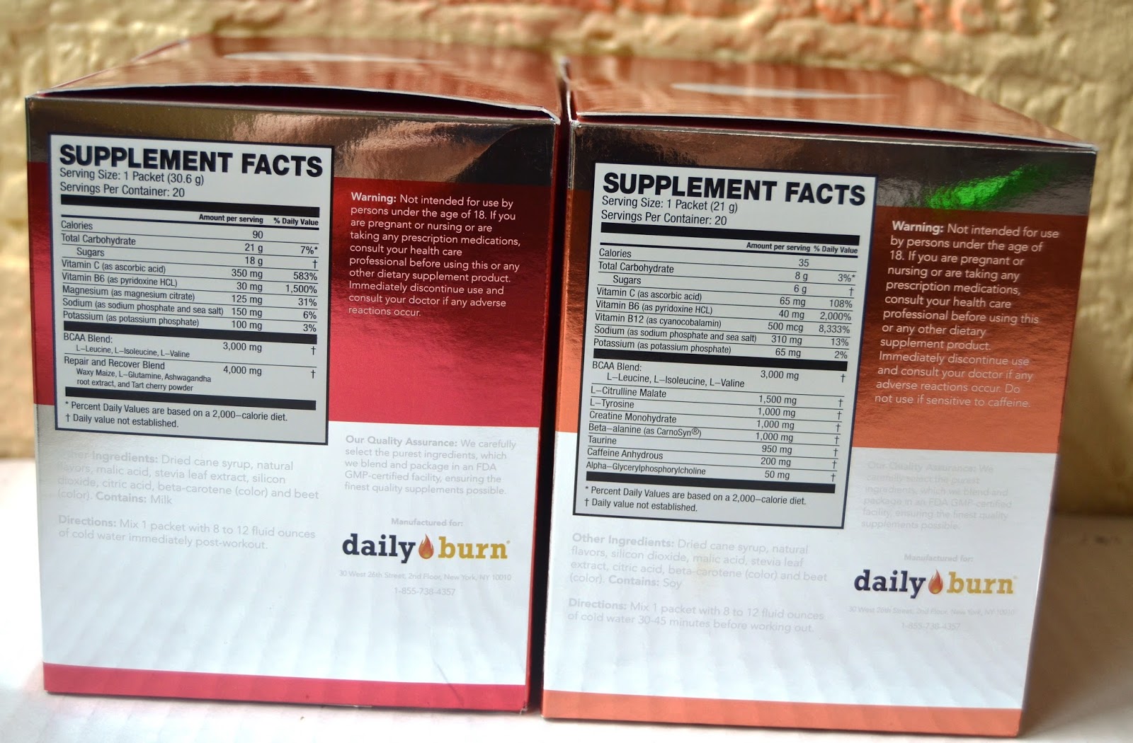 DailyBurn Supplements | The Nutritionist Reviews